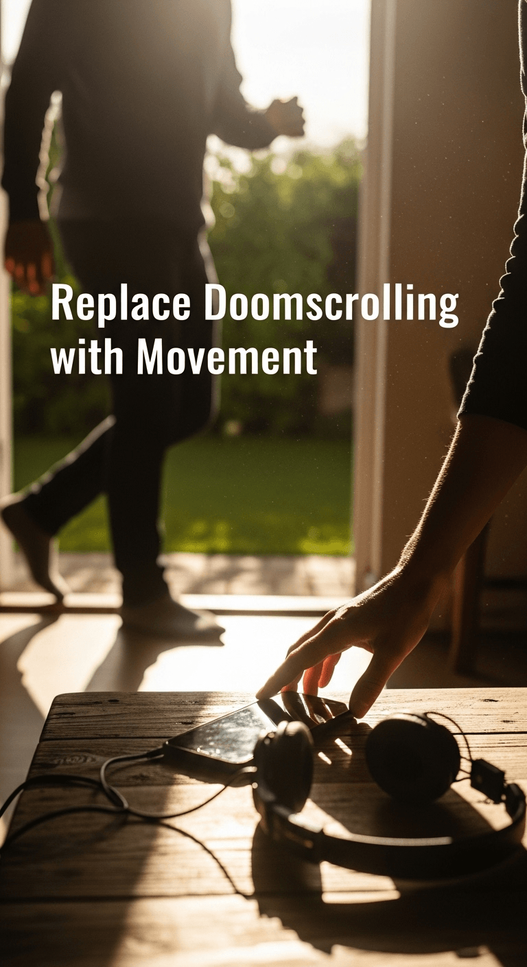 Replace Doomscrolling With Movement Fadeclarity
